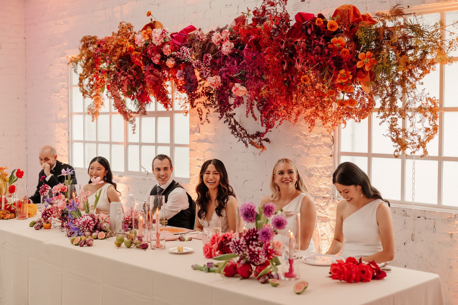 A modern wedding in Sydney with crazy colour and a unique vibe.